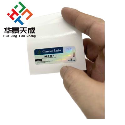 China Semaglutide 10mg Laser PET 2ml Sterile Injection Peptide Bottle Labels for sale