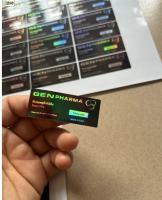 China CJC1295 With DAC Small Bottle Injectable Oil Labels With Laser Effect for sale