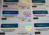 China Hologram Medication Label Stickers For Injection Vial vial 10ml Bottles for sale