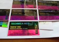 China Pharmaceutical Hologram Vial Label , Paper Anabolic vial Vial Labels for sale