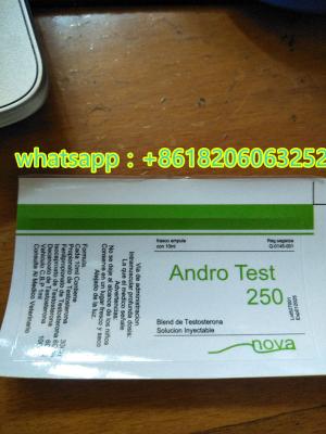 China Androl Test 250 10ml Vial Labels Steroide Injection Labels With High Quality  PVC Materail for sale