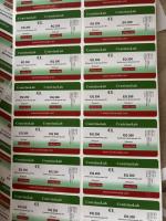 China Customized Adhesive Injection Oil Labels For Steroide Product EQ 200 With Pvc Materail for sale