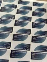 China Enhance Your Vial Printing with Full Color Glass Vial Labels and Permanent Adhesive for sale