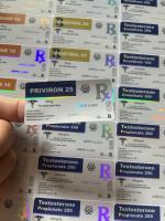 China Priviron 50mg Plastic Bottle Labels Orals Tablets Labels for sale