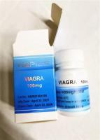 China Viagr a 100mg Orals Pill Bottle Label  Labels And Boxes with laser logo stamped for sale