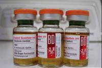 China Testerone Enanthate 250MG Medicine Bottle Label And Boxes With Caps And Stoppers for sale