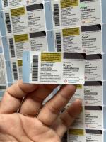 China 10 Ml Little Glass Vial Labels For Test  Cyp for sale