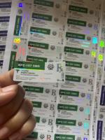 China PT-141 2mg laser materail 3ml Peptide Vial Labels for sale