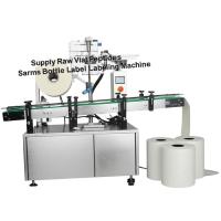 China Supply Raw Vial Peptides Sarms Bottle Sticker Labeling Machine Waterresistance Yes Optimized for Smooth Labeling Process for sale
