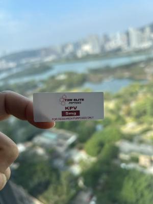China KPV 5MG  Small Peptide Vial Labels for sale
