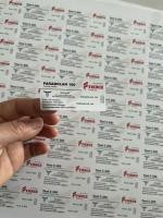 China Parabolan 100 Mg Strong Adhesive Labels For 10ml Glass Vials for sale