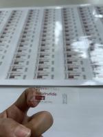 China Retat  rutide 10mg Clear labels transparent PVC peptide vial labels for sale