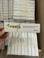 China Gold stamped hold 10 vials 3ml vials hg h box and labels for sale