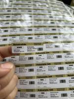 China GHK-CU 10mg Pvc Self Adhesive Labels for sale