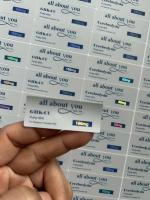 China Ipamorel 2mg PET Self Adhesive Labels for sale