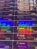 China Vigra 100mg customized design plastic bottle labels for sale
