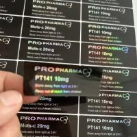 China SS-31 50mg Peptide Bottle Labels stickers for sale