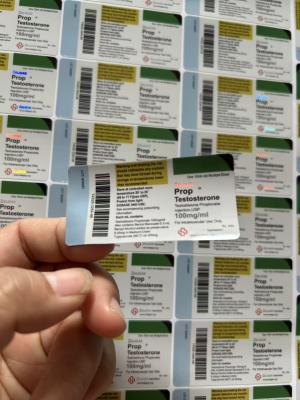 China Diffirent products names mix 10ml Vial Stickers for sale
