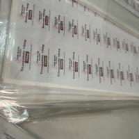 China Waterproof Custom Size Glossy Finish Glass Vial Labels for Pharmaceutical Use for sale