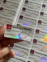China NP P 100 Finish Glossy shinny effect 10 Vial Labels for sale