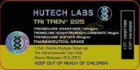 China Gold And Black 10ml Glass Vial Labels For Product Test E 250 for sale