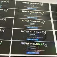 China Anavar 20mg  laser materail PET plastic bottles labels for sale