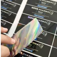 China Anavar 20mg  laser materail PET plastic bottles labels for sale