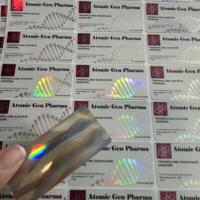 China Tets e 250mg laser materail 10ml glass bottle labels for sale