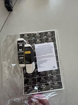 China A Set of Test P  Laser PET 10ml Glass Vial Labels And Box With Paper Instruction And Vials for sale