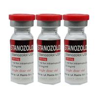 China Stanozolo Pharm 10ml Bottle Labels , White Glossy PVC vial Vial Labels for sale