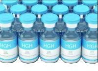 China HG Growth Hormone vial Vial Labels , Medication Label Stickers With White PVC for sale