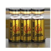 China Gold Color PET vial Bottle Labels For tren Enanthate Product for sale