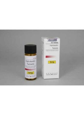 China White Medicine Bottle Label Halotestin Tablet Labels For 5mg Oral Tablets Bottles for sale