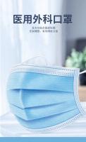 China Disposable Antibacterial 3 Ply Full Earloop Medical Face Masks for sale