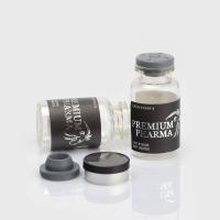 China Off Set Printing Silver Stamped vial Glass Vial Labels for sale