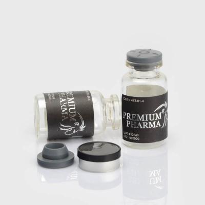 China Off Set Printing Silver Stamped vial Glass Vial Labels for sale