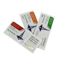 China 10ml Oral / Injectable vial Glass Vial Labels for sale