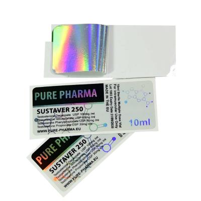China 10ml Glass vial Vial Labels For sust 250 for sale
