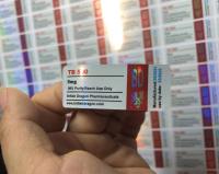 China TB500 And BPC 157 Peptide Vial Labels And Boxes Free Design for sale