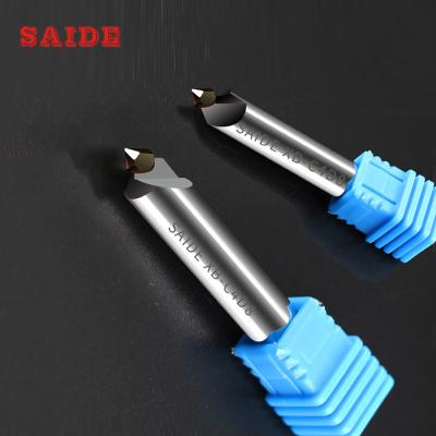 China Acrylic machining Tool Finishing V-shaped Diamond Engraving Cutter Acrylic Trimming Machine Tools for sale