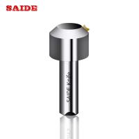 China Factory Supply High Quality Acrylic Trimming Machine Special Cnc Single Crystal Diamond Chamfering Milling Tool For Acrylic/PS for sale