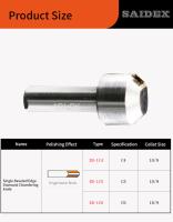 China Plexiglas Bevel Edge Trimming Knife 45 Degree Trimming Engraving Machine Acrylic Single Bevel Edge Polishing Chamfering Knife for sale