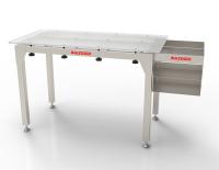 China Top Sell Special Acrylic Glue Bonding Workbench Work Platform With Automatic Adhesive Paper Dispenser for sale