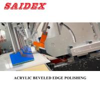 China High Precision CE Certification Acrylic Edge Polisher 45 Degree Beveled Edge Automatic Polishing Machine for sale