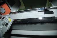 China Precision Acrylic Cutting Machine 120mm Sawing 11kw Head Saw Motor for sale