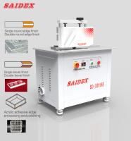 China 220v Acrylic Polishing Machine High Speed Steel Fillet Maker One Go Polishing At 45 Degree Angle for sale