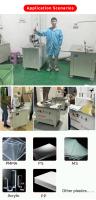 China Medium PMMA PS Acrylic Automatic 45 Degree Electric Mini Chamfering Polishing Machine With 3KW Motor Power for sale