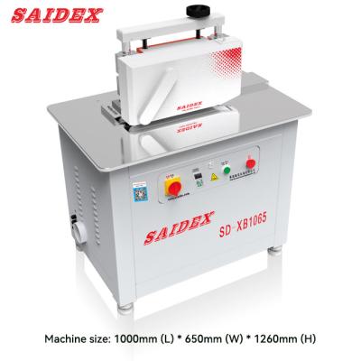 China 380v  Dual Groove Cutting Machine   45 Degree  For PMMA/PE/PC/PS Name Card Clip for sale