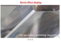 China 2022 New Dongguan Factory Supply Half-Automatic 1000mm Working Length Edge Bright Diamond Polishing MachineFor Acrylic for sale
