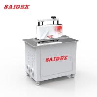 China 3.5kW 380v  Two Groove Maker 45 Degree Acrylic Edge Polisher For PMMA / PE / PC / PS Name Card Clip for sale